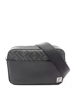 Fendi Square Messenger Bag - Black