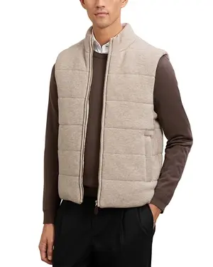 Reiss Zip Up Vests For Men