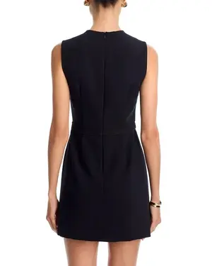 French Connection Whisper High Neck Dress