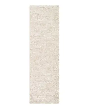 LIVABLISS Masterpiece Mpc2329 2'7x7'3 Runner Area Rug - Cream