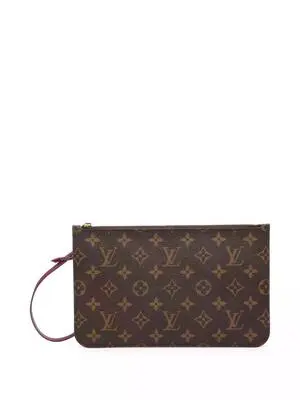 LOUIS VUITTON 2015 Monogram Neverfull Mm Pouch