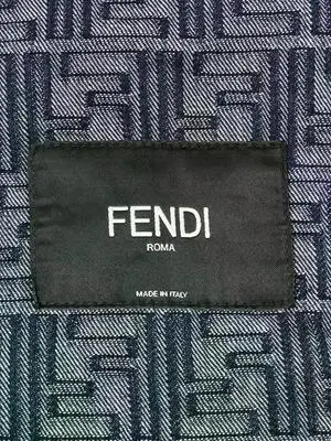Fendi Jacquard Denim Jacket