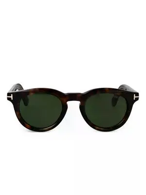 TOM FORD Round-frame Sunglasses - Brown