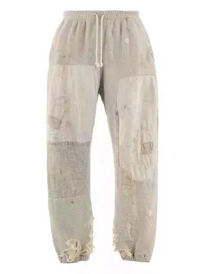 SAINT MXXXXXX Patchwork Drawstring Trousers