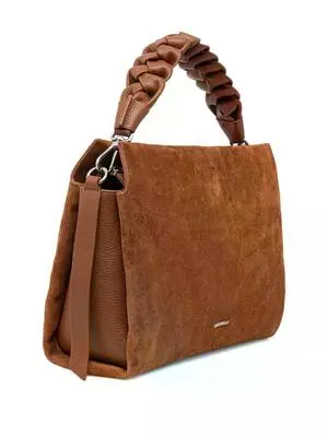 COCCINELLE Boheme Medium Suede Tote - Brown