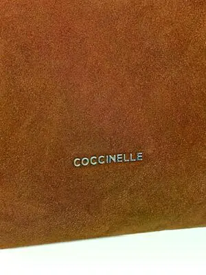COCCINELLE Boheme Medium Suede Tote - Brown