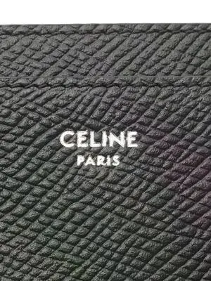 Celine Leather Card Holder