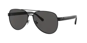 COACH Aviator Sunglasses - Dark Grey Solid