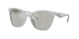 Emporio Armani Sunglass - Light Grey Flash Silver