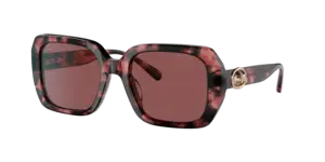 COACH Hc8329u C6188 Sunglasses - Burgundy Solid