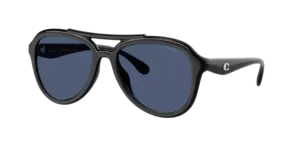 COACH Aviator Sunglasses - Blue Solid