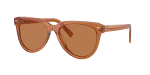 Miu Miu Mu 12zs Sunglasses - Brown