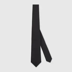 Men's Black Silk Ties