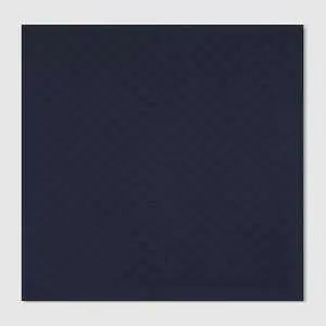 Gucci Gg Silk Cotton Pocket Square Fabric - Blue