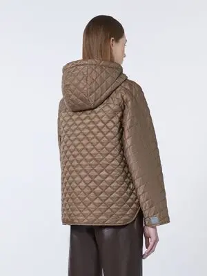 Max Mara Quilted Water-repellent Canvas Padded Jacket
