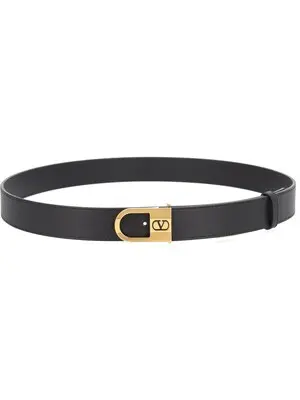 Valentino Garavani Vlogo Belt - Black