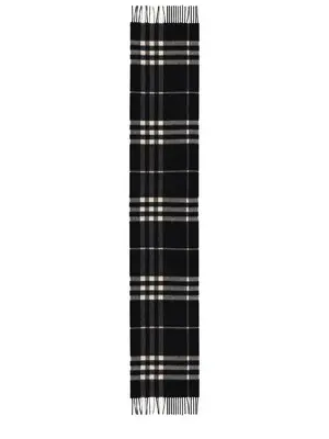 Burberry Check" Scarf - Black