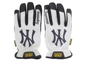 Supreme Mechanix Fastfit Mlb Teams Gloves - White