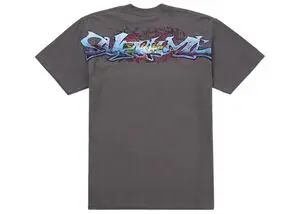 Supreme Tag Tee Shirt - Charcoal