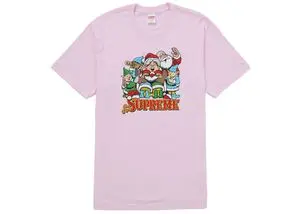 Supreme Naughty Tee Shirt - Light Pink
