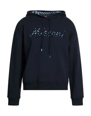 Missoni Cotton French Terry Sweatshirt - Blue