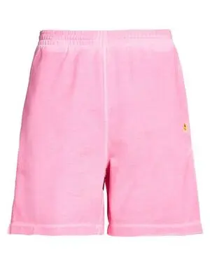 BARROW Cotton French Terry Athletic Shorts - Pink