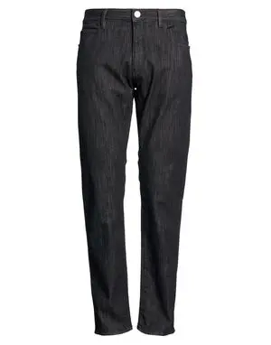 Giorgio Armani Straight-leg Jeans - Black