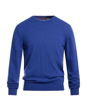 MESSAGERIE Sweater In Polyamide, Viscose, Wool, And Cashmere - Blue
