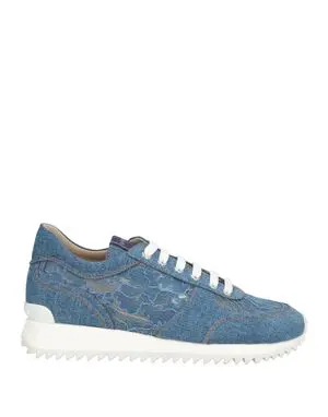 LE SILLA Leather Sneakers - Blue