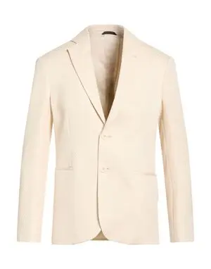 Giorgio Armani Blazer Ivory Size Silk, Polyamide