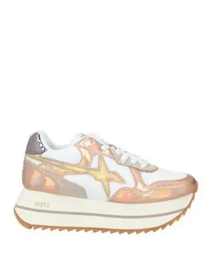 W6YZ Deva Sneakers - Salmon Pink