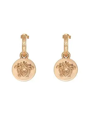 Versace La Medusa Drop Earrings - Gold