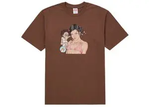 Supreme Angel Tee Shirt - Brown