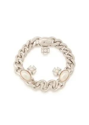 VIVIENNE WESTWOOD The Gaby Orb-charm Chain Bracelet - Silver