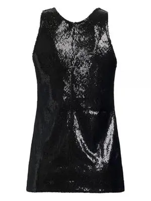 TOTEME Sequin Top - Black