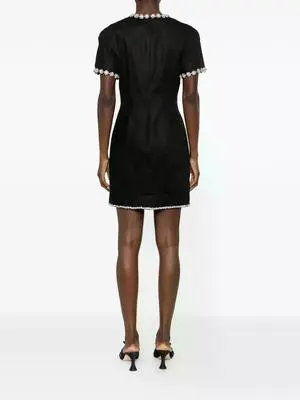 Zimmermann Rebellion Embellished Mini Dress