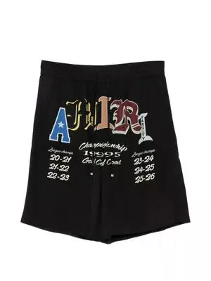 Amiri Graphic Shorts For Men