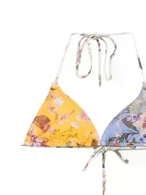 Zimmermann Patience Triangle Bikini - Neutrals