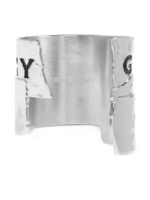 Givenchy Tape Engraved Cuff Bracelet