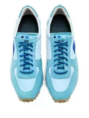 BLU SCARPA Round-patch Sneakers