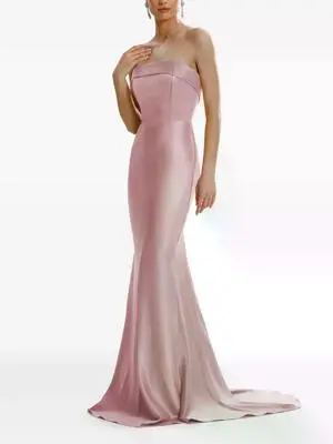 FRAMBOISE Dhara Strapless Maxi Dress