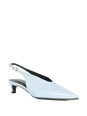 JIL SANDER Pointed Pumps With Adjustable Strap