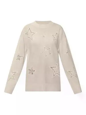LoveShackFancy Star-lace Sweater