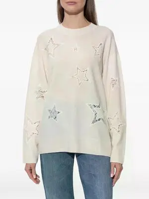 LoveShackFancy Star-lace Sweater