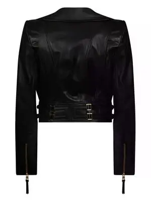 Elisabetta Franchi Zip-detail Jacket - Black