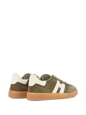 Hogan Logo-appliqué Sneakers - Green