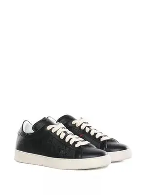 Kiton Pebbled Leather Trainers
