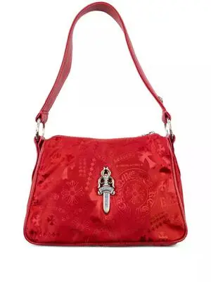 Chrome Hearts Top-handle Patterned Shoulder Bag - Red