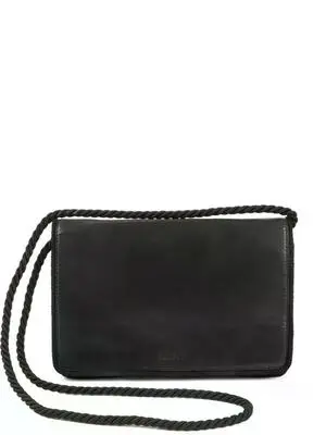 Loewe 1980s Leather Cross Body Bag - Black