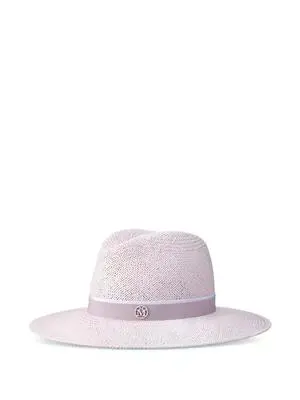 MAISON MICHEL Zango Straw Hat - Pink